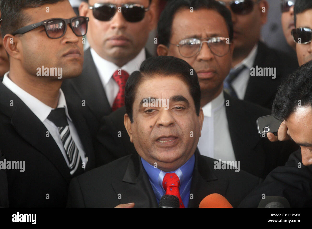 Dhaka, Bangladesh. 18th December 2014. Businessman Dr Moosa Bin ...