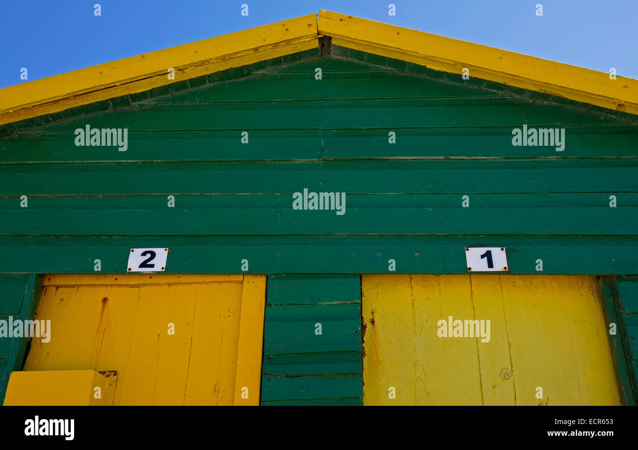 Colourful Victorian Beach Huts on Muizenberg beach near Cape Town ... Colourful Victorian Beach Huts on Muizenberg beach near Cape Town ...