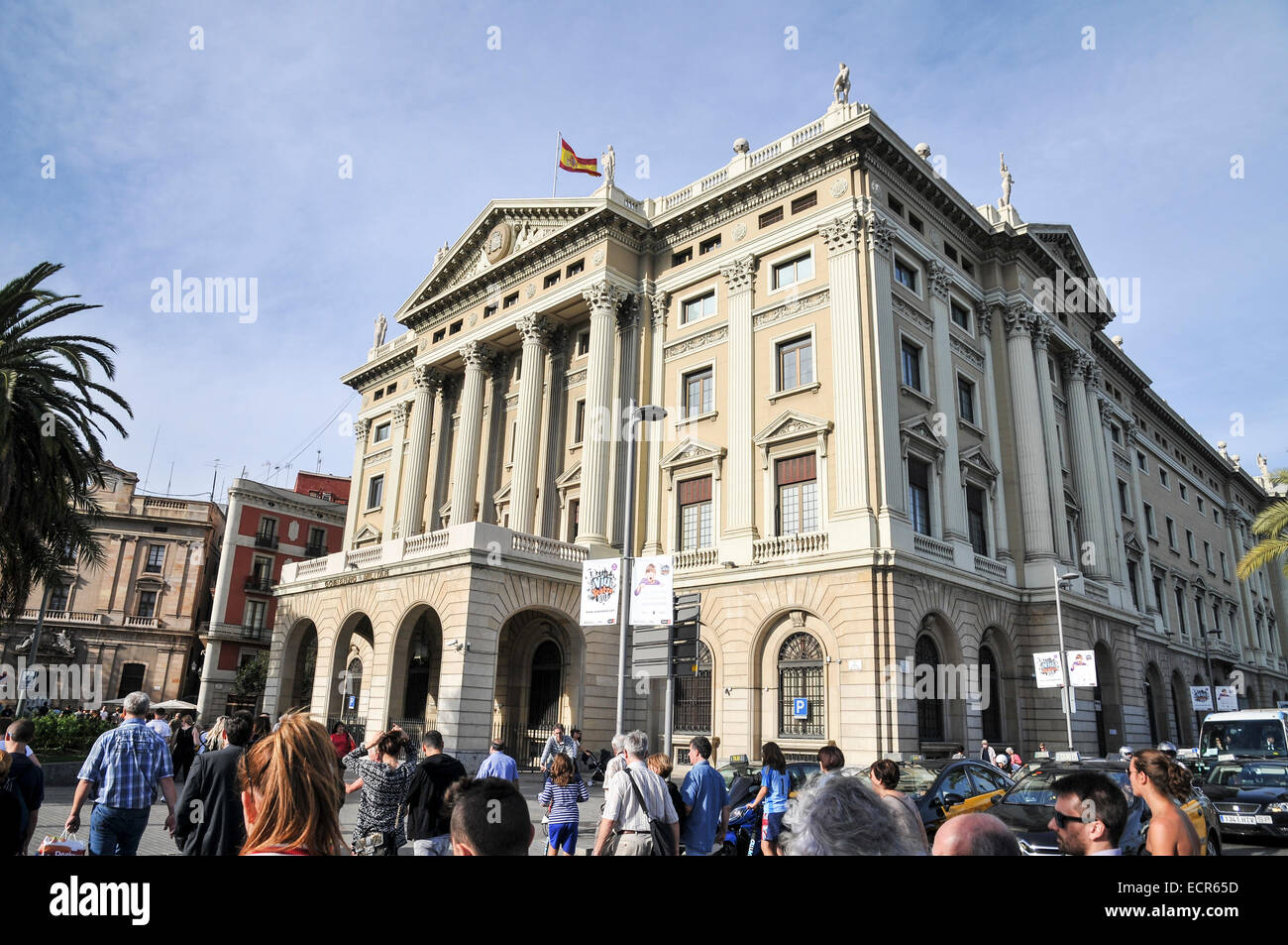 Military Government Building / Gobierno Militar, Barcelona, Spain Stock ...