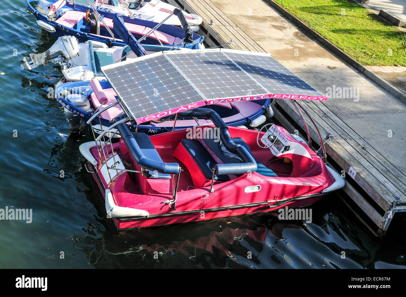 Solar cell powered boats hi-res stock photography and images - Alamy