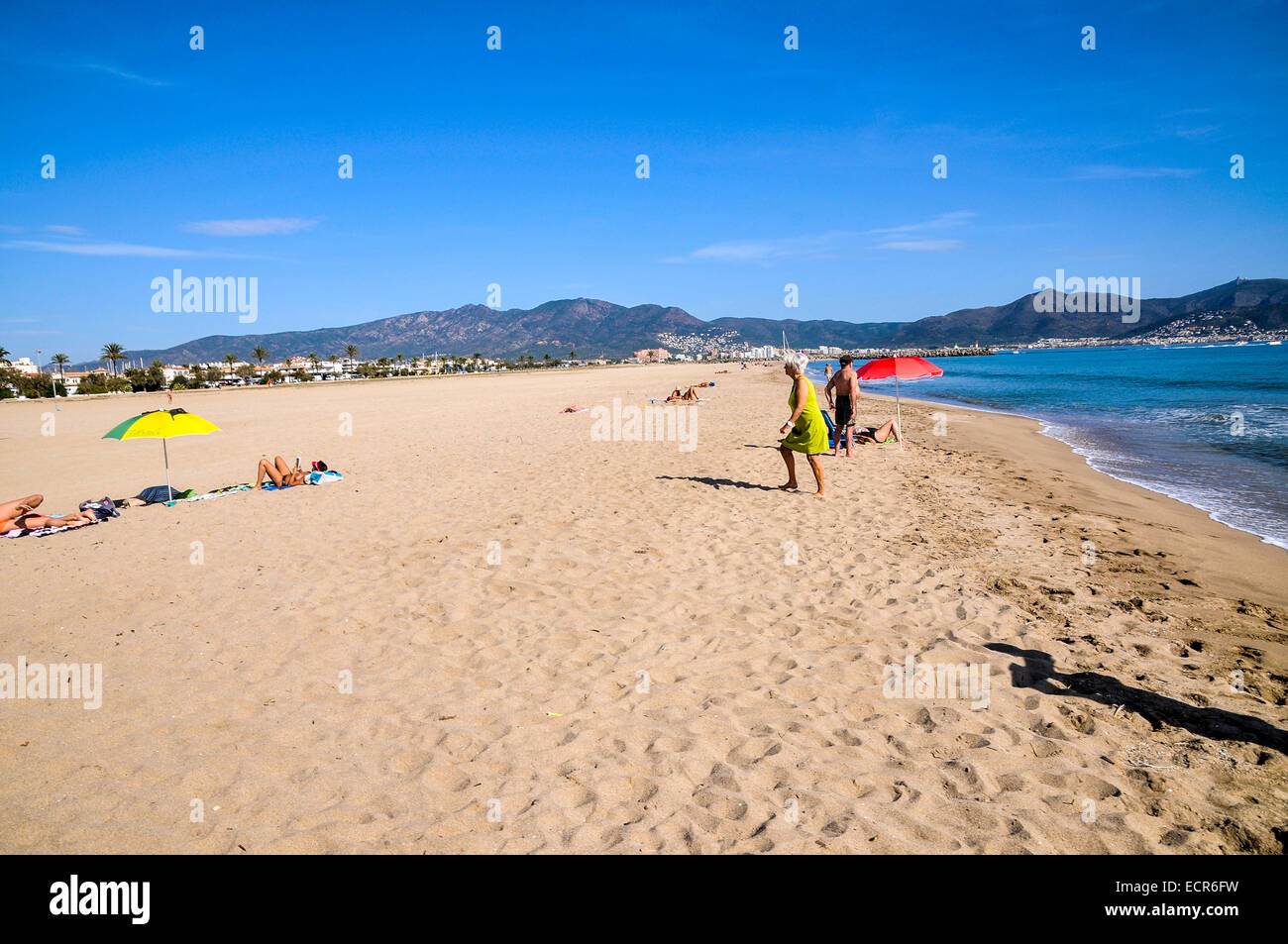Empuriabrava Beach, Costa Brava, Spain Stock Photo - Alamy