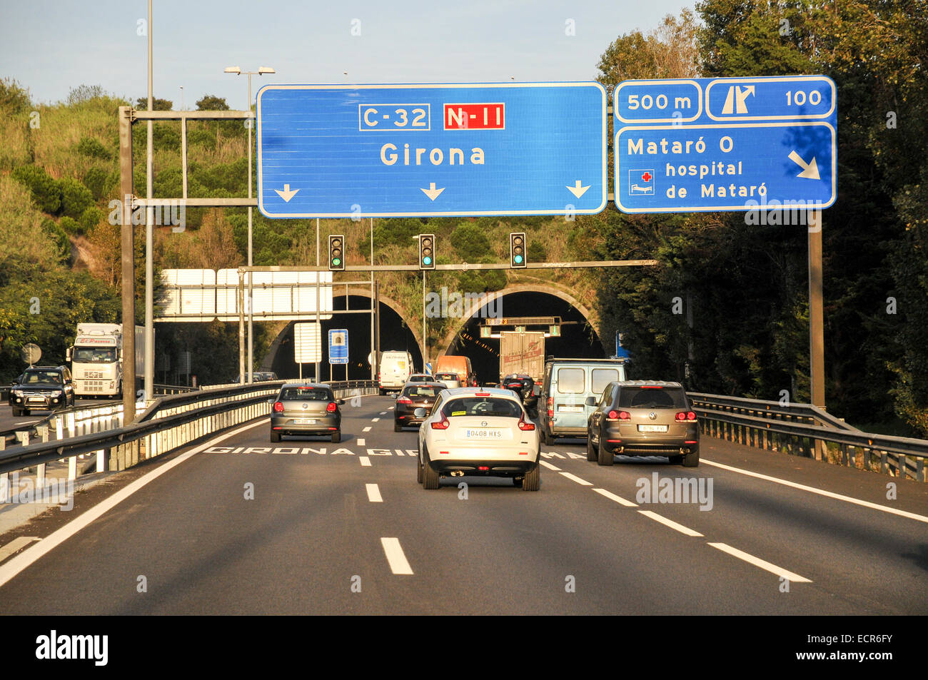 Motorway Spain Spanish Stock Photos & Motorway Spain Spanish Stock ...
