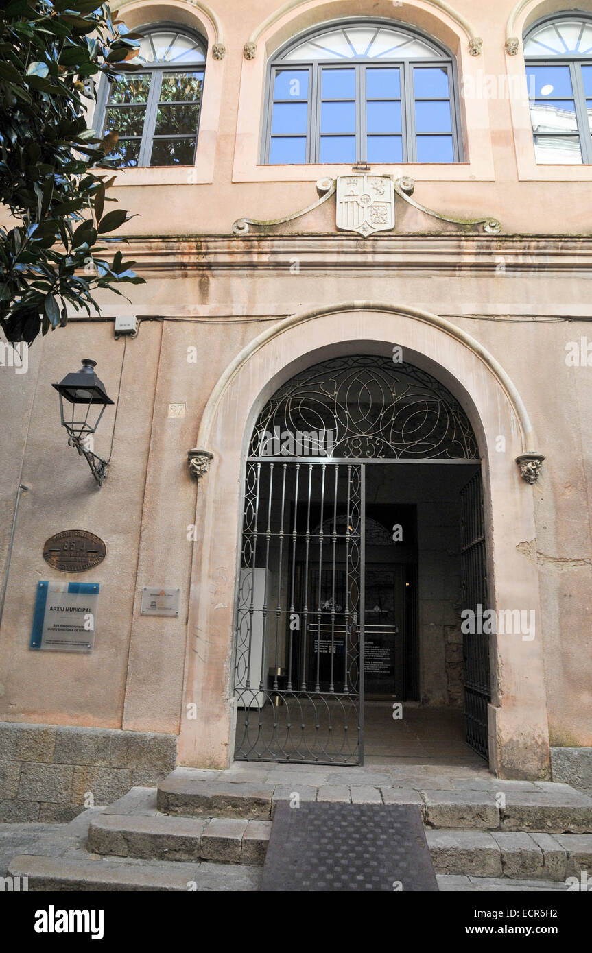 Girona, Historic centre, Catalonia, Spain The Girona History Museum ...