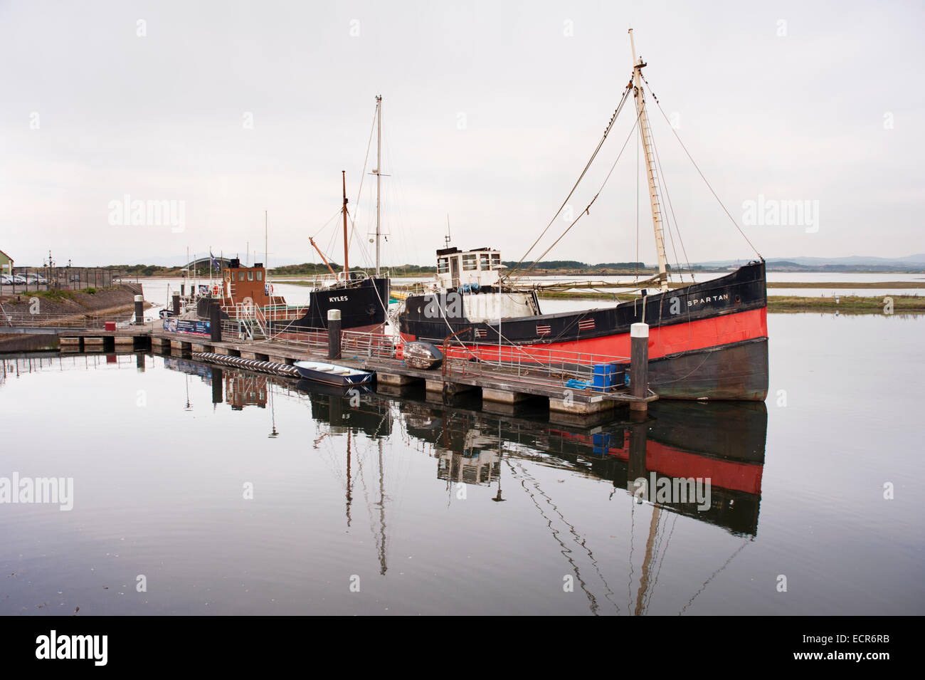 Part of the floating boat collection of the Scottish Maritime Museum ...
