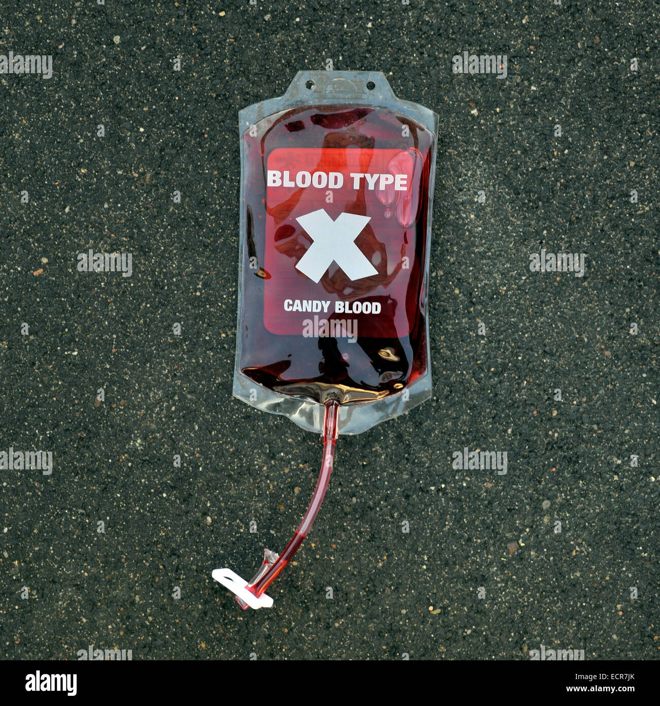 blood bag candy Stock Photo - Alamy