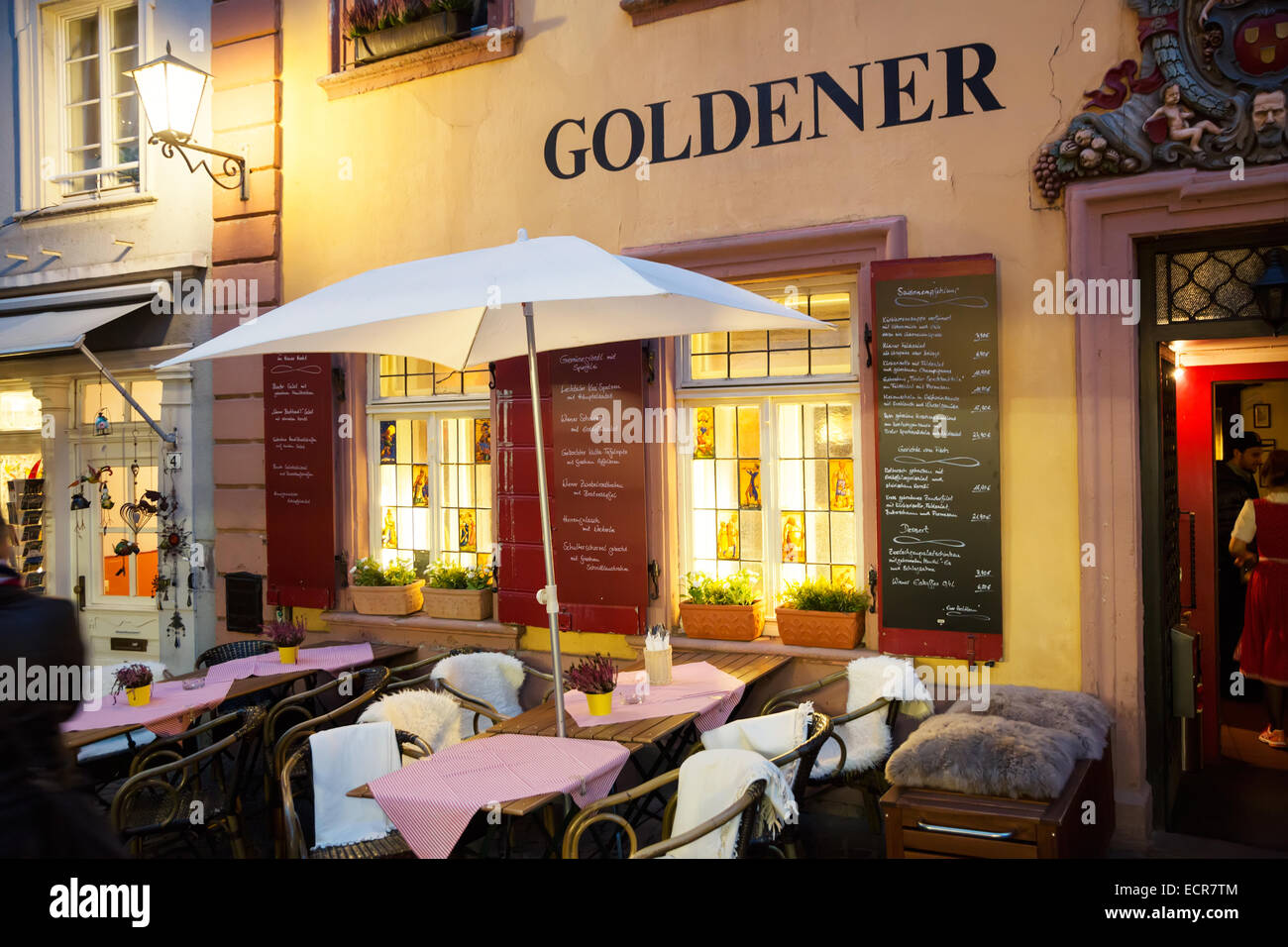 Cafe In Heidelberg Germany High Resolution Stock Photography and Images ...