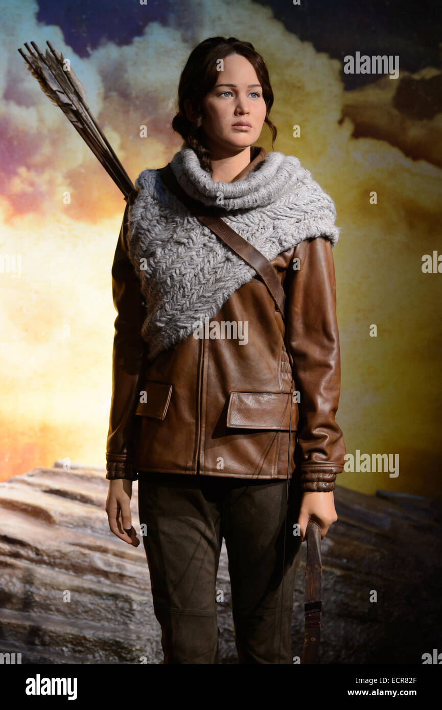 Madame Tussauds London today revealed its newest figure, Katniss ...