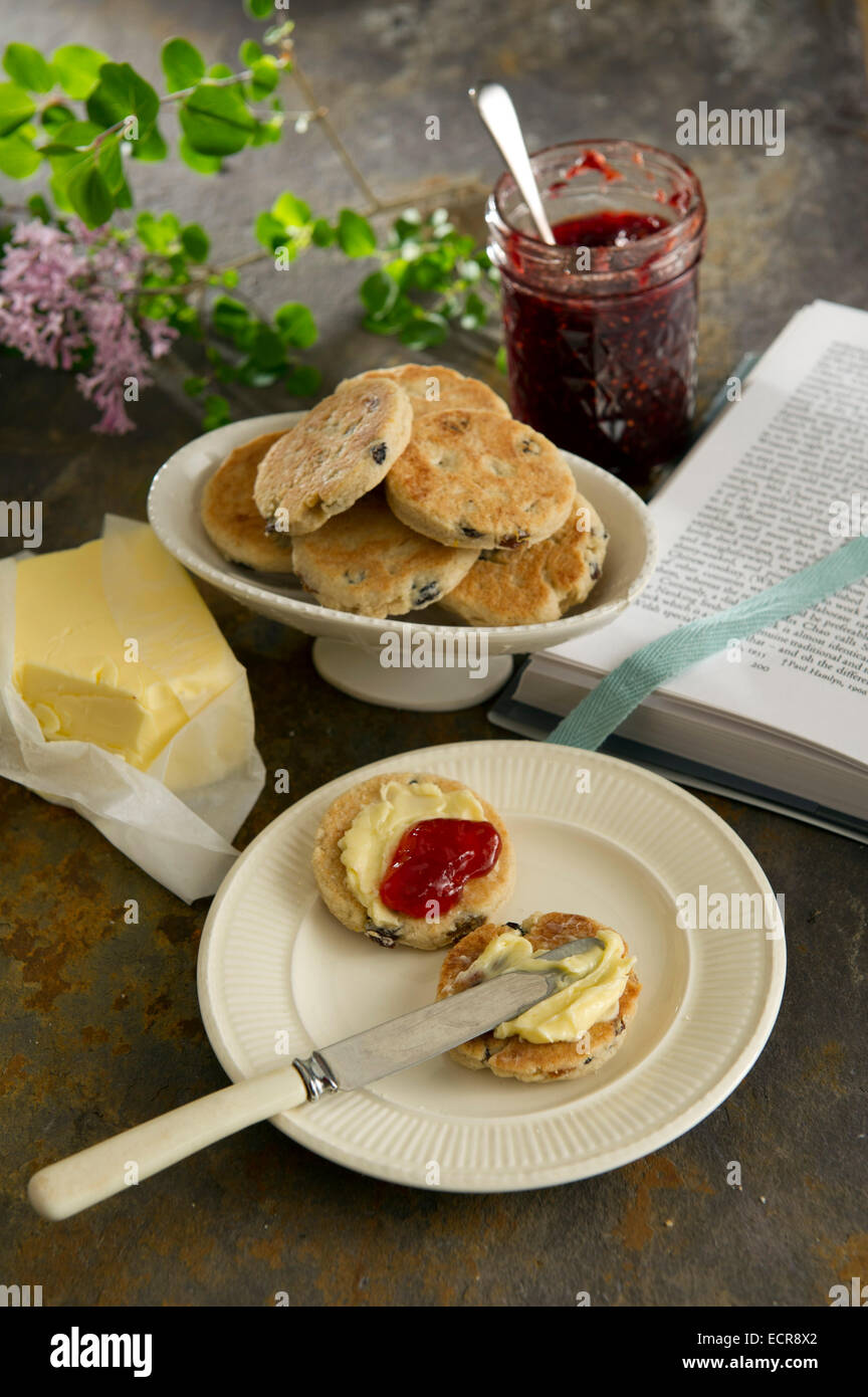 Traditional welsh cake hi-res stock photography and images - Alamy