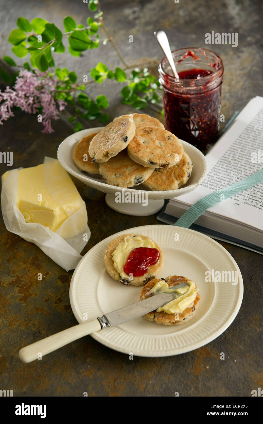 Uk traditional welsh cakes hi-res stock photography and images - Alamy