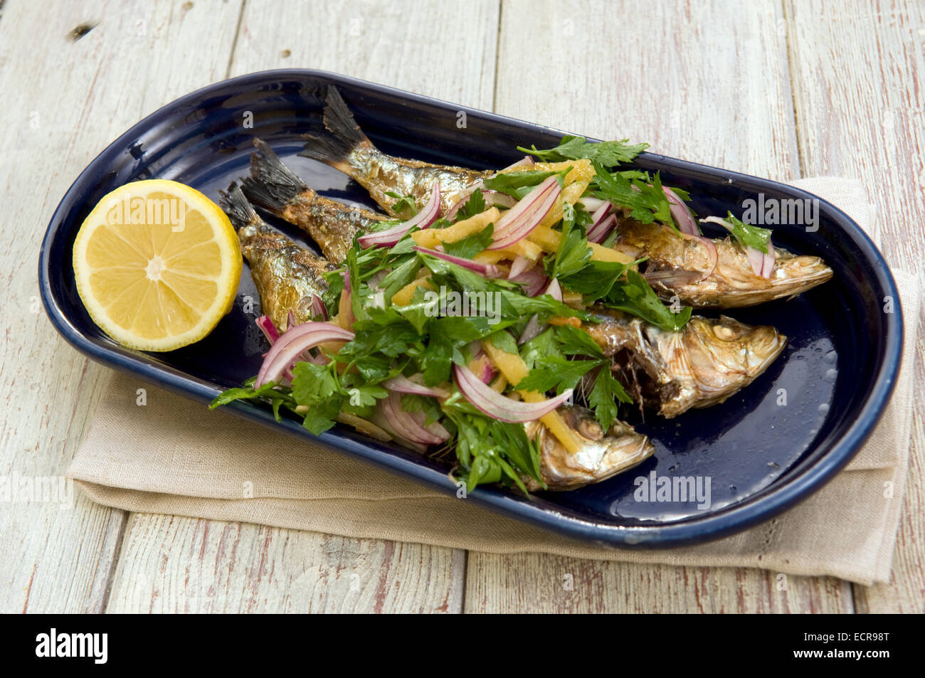 Sardine dishes hi-res stock photography and images - Alamy