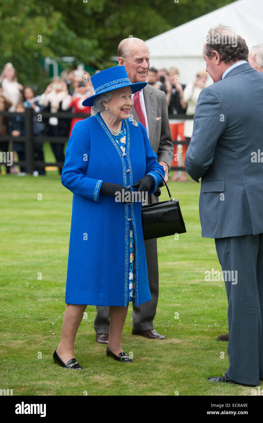 Cartier Polo Cup held at Guards Polo Club. Featuring: Prince Philip,The ...