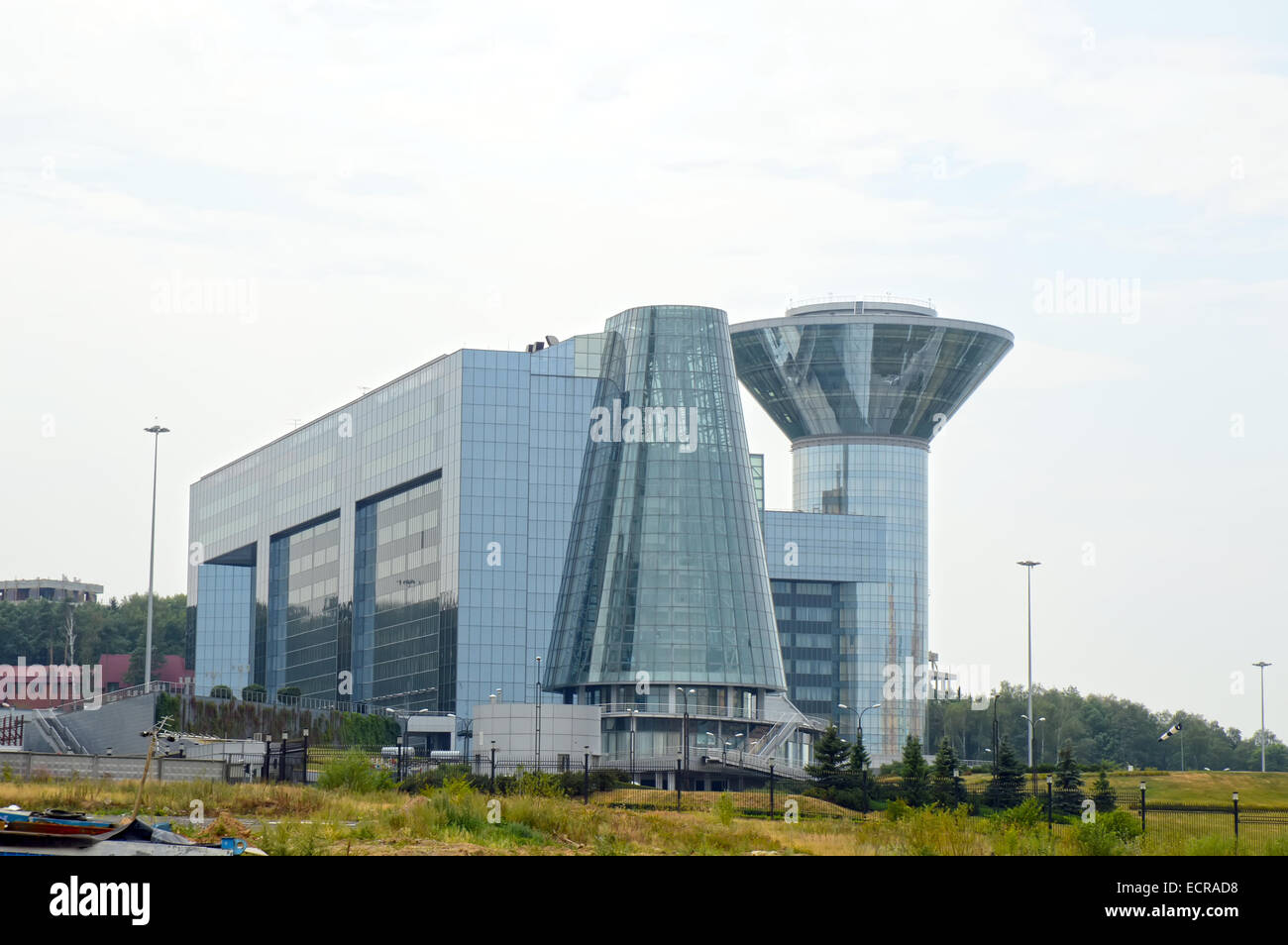 Moscow Future city skyline Summer day Stock Photo - Alamy