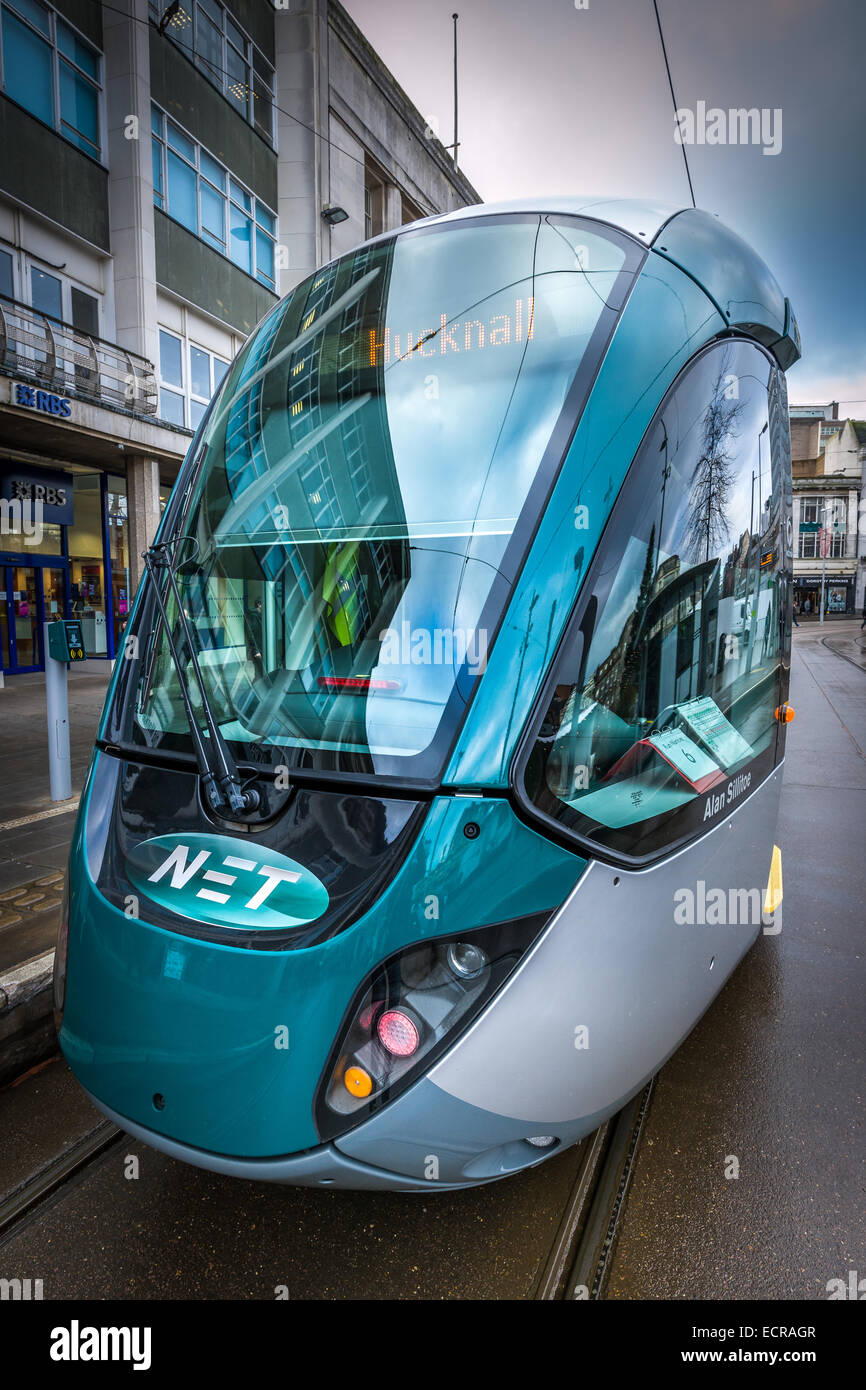 Nottingham Express Transit - Tram Stock Photo - Alamy