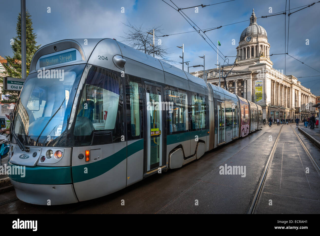 Nottingham Express Transit - Tram Stock Photo - Alamy