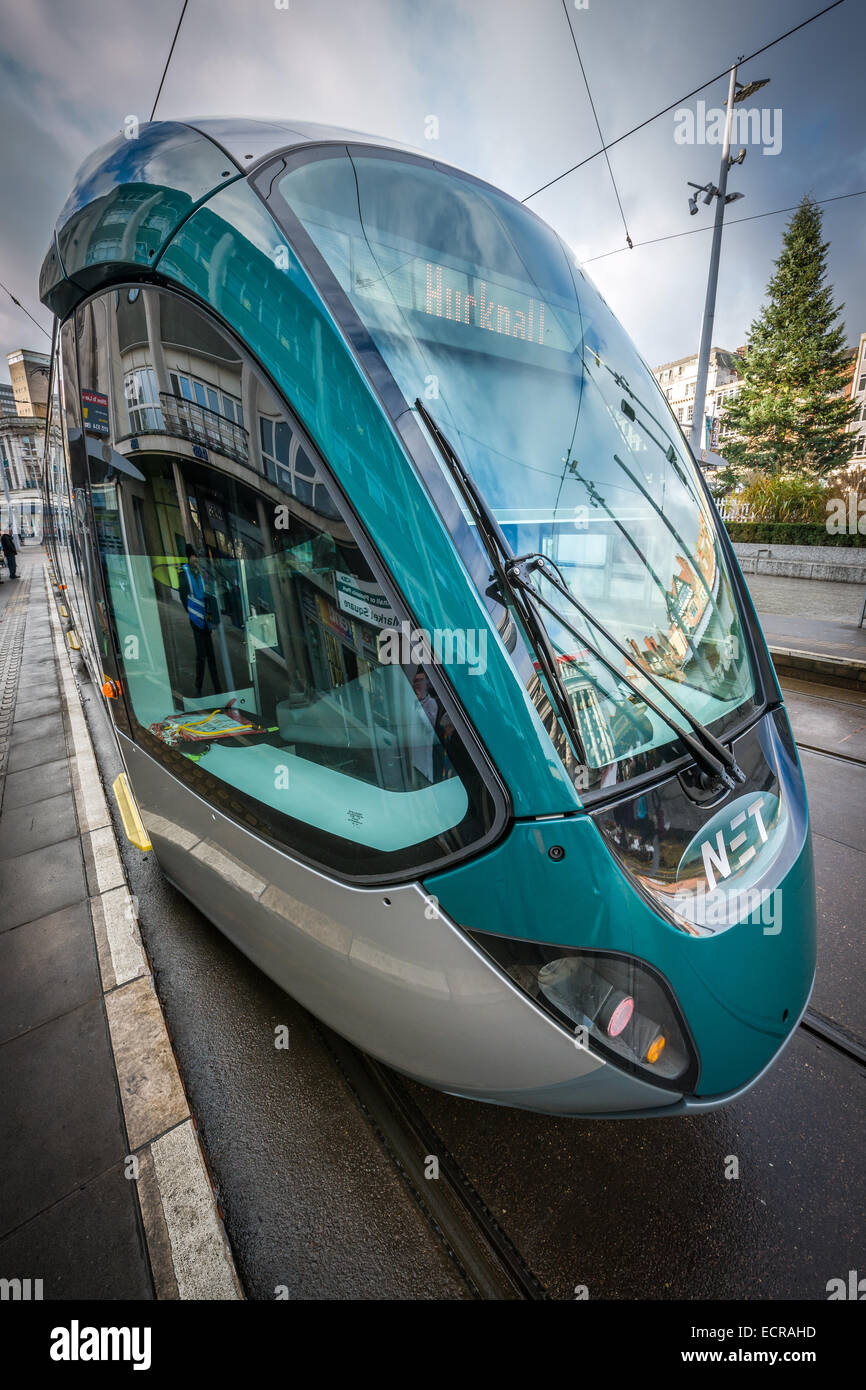 Nottingham tram system hi-res stock photography and images - Alamy