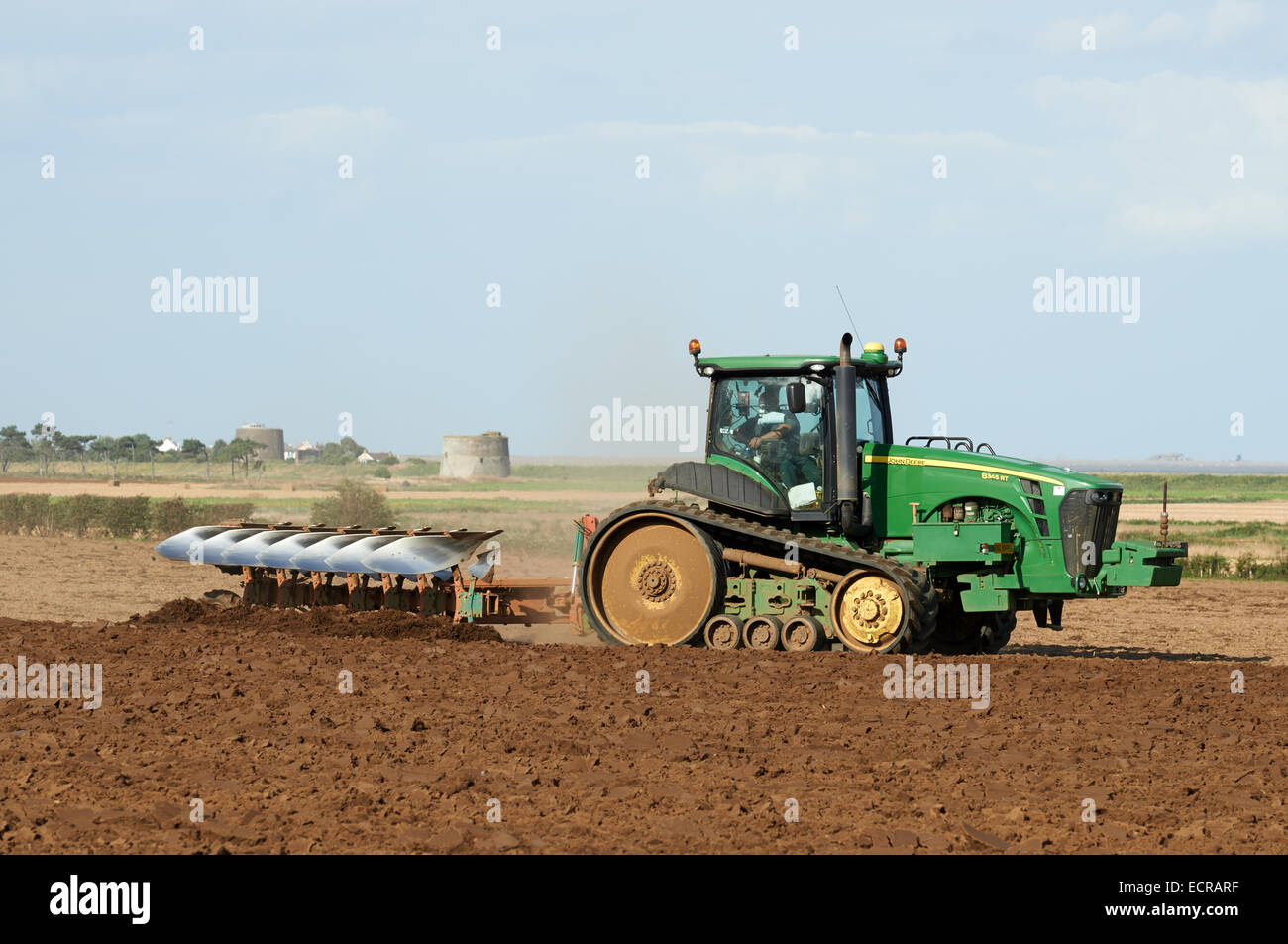 Plough tractor hi-res stock photography and images - Alamy