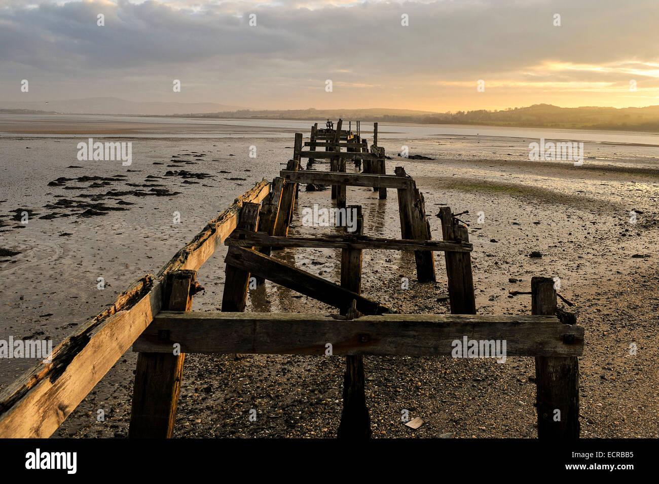 Abandoned wooden pier, Fahan, County Donegal, Ireland. Photo © George ...