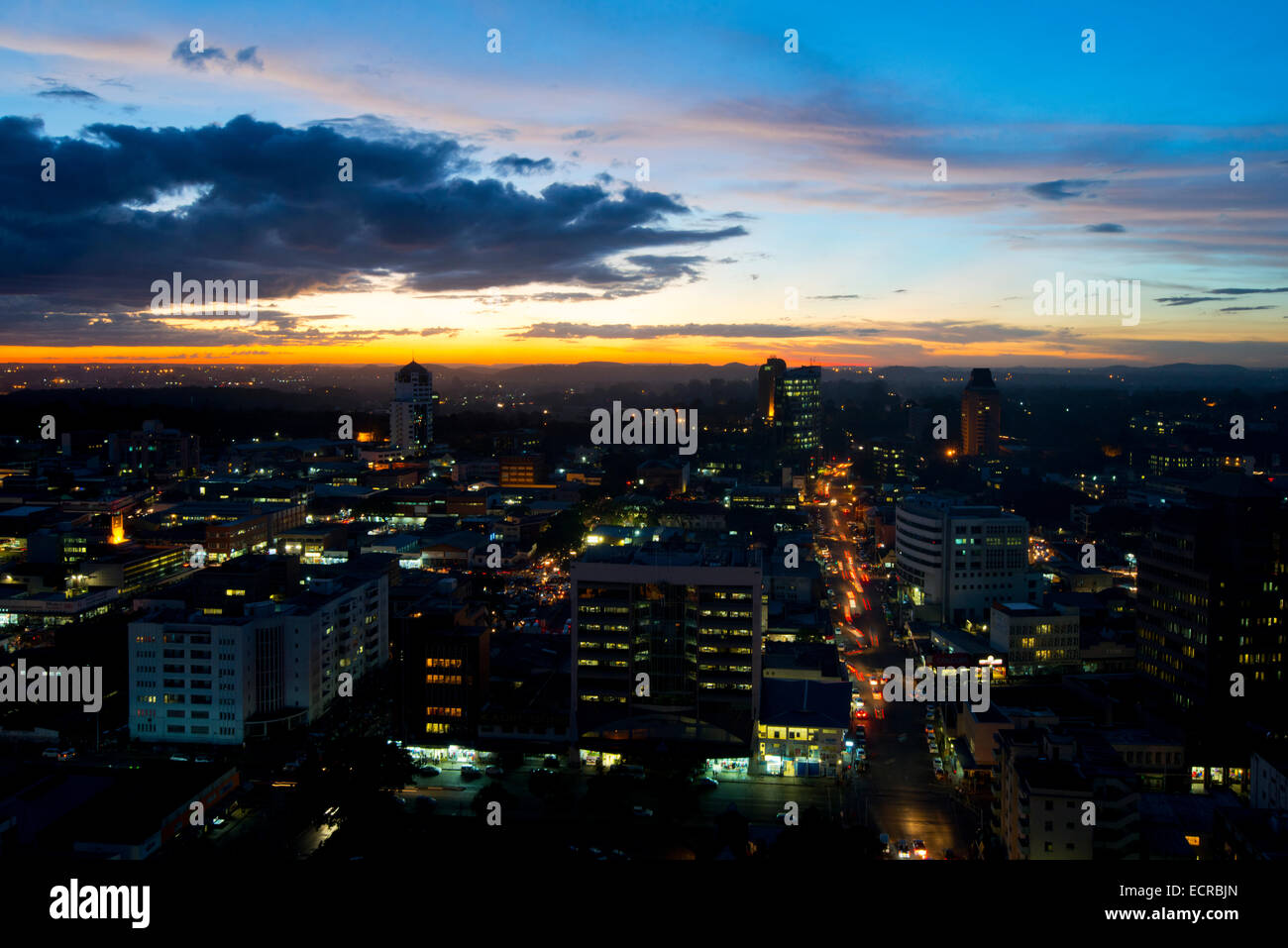 Harare night hi-res stock photography and images - Alamy