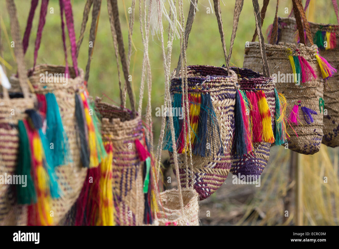 Hand woven bags hi-res stock photography and images - Alamy