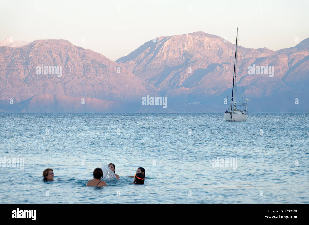 Group of people mediterranean sea hi-res stock photography and images ...