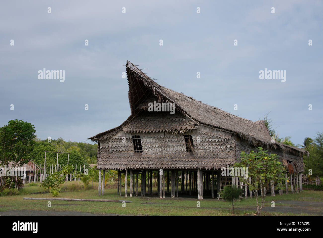 Melanesia, Papua New Guinea, Sepik River area, Murik Lakes, Karau ...