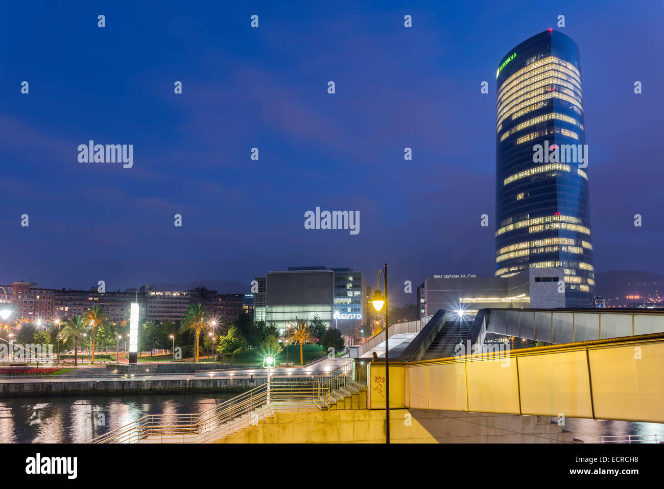 Iberdrola image tower hi-res stock photography and images - Alamy