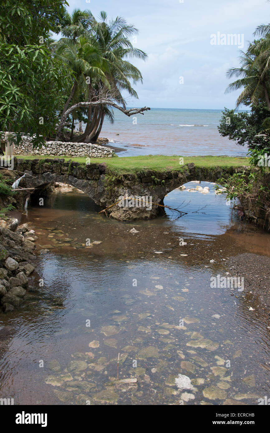 US Territory of Guam, Agat. Tollai Talaifak, Talaifak Bridge (aka ...