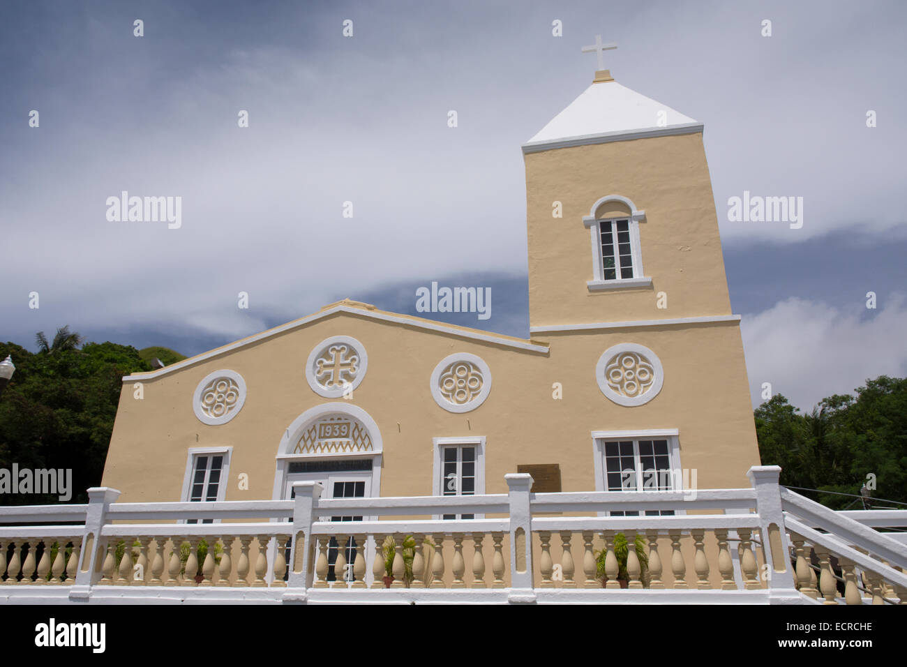 Micronesia, Mariana Islands, US Territory of Guam, Umatac. Historic ...