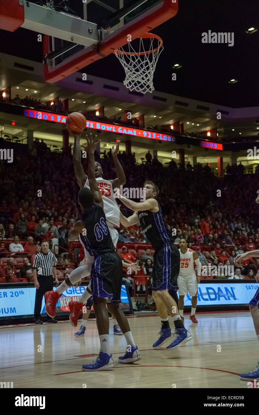 Albuquerque, New Mexico. 17th Dec, 2014. New Mexico Lobos guard Deshawn ...