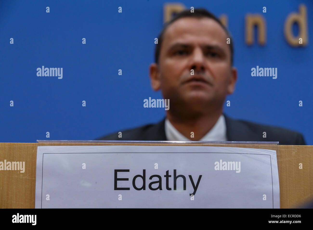 Berlin, Germany. 18th Dec, 2014. Sebastian Edathy gives statement and ...