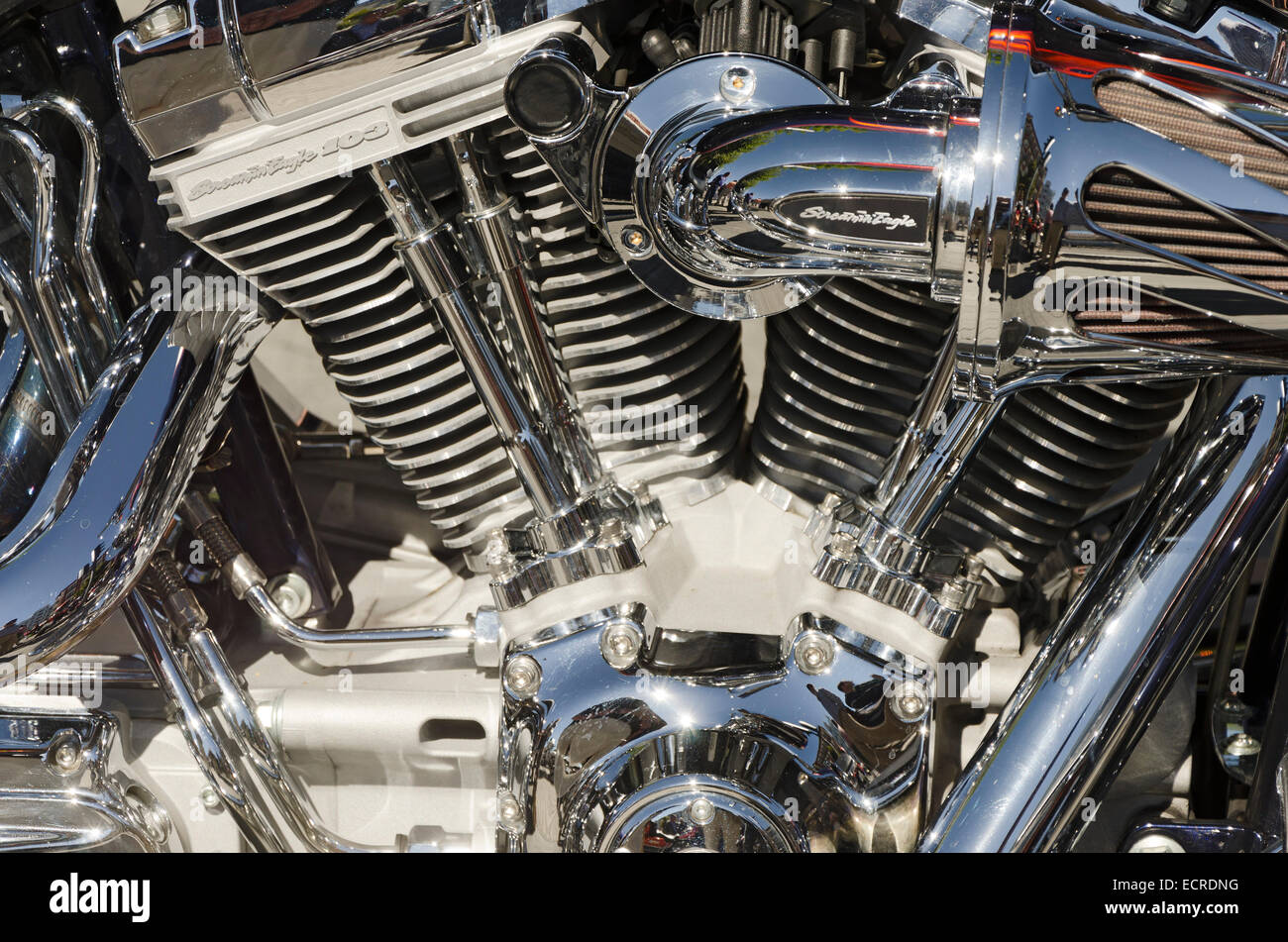 Harley davidson 103 engine hi-res stock photography and images - Alamy