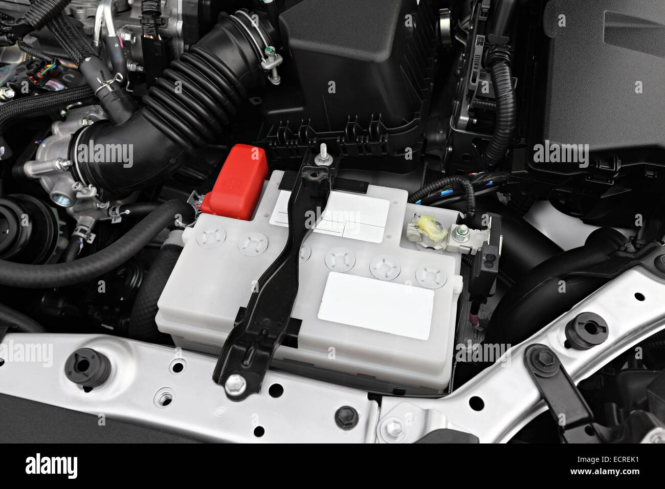 Electric car engine bay hi-res stock photography and images - Alamy