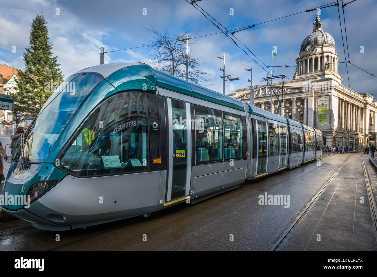 Nottingham light rail system hi-res stock photography and images - Alamy