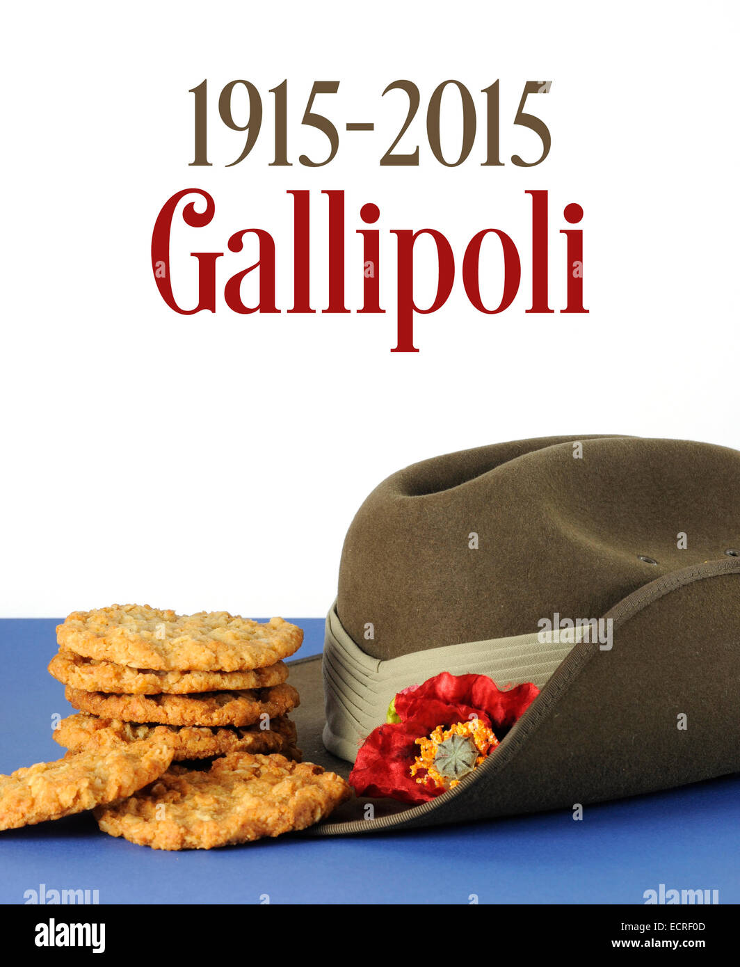 Australian Gallipoli Centenary, WWI, April 1915, tribute with ANZAC ...