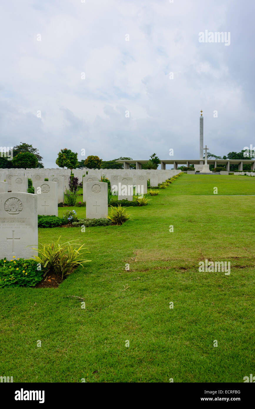 Singapore memorial kranji war cemetery hi-res stock photography and ...