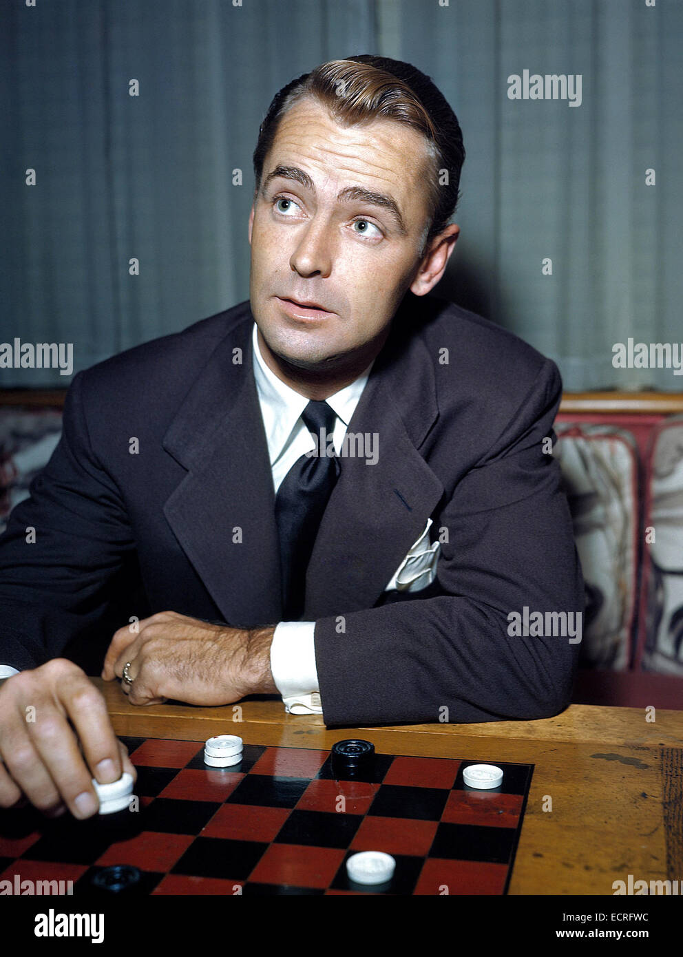 ALAN LADD (1913-1964) US film actor about 1948 Stock Photo - Alamy