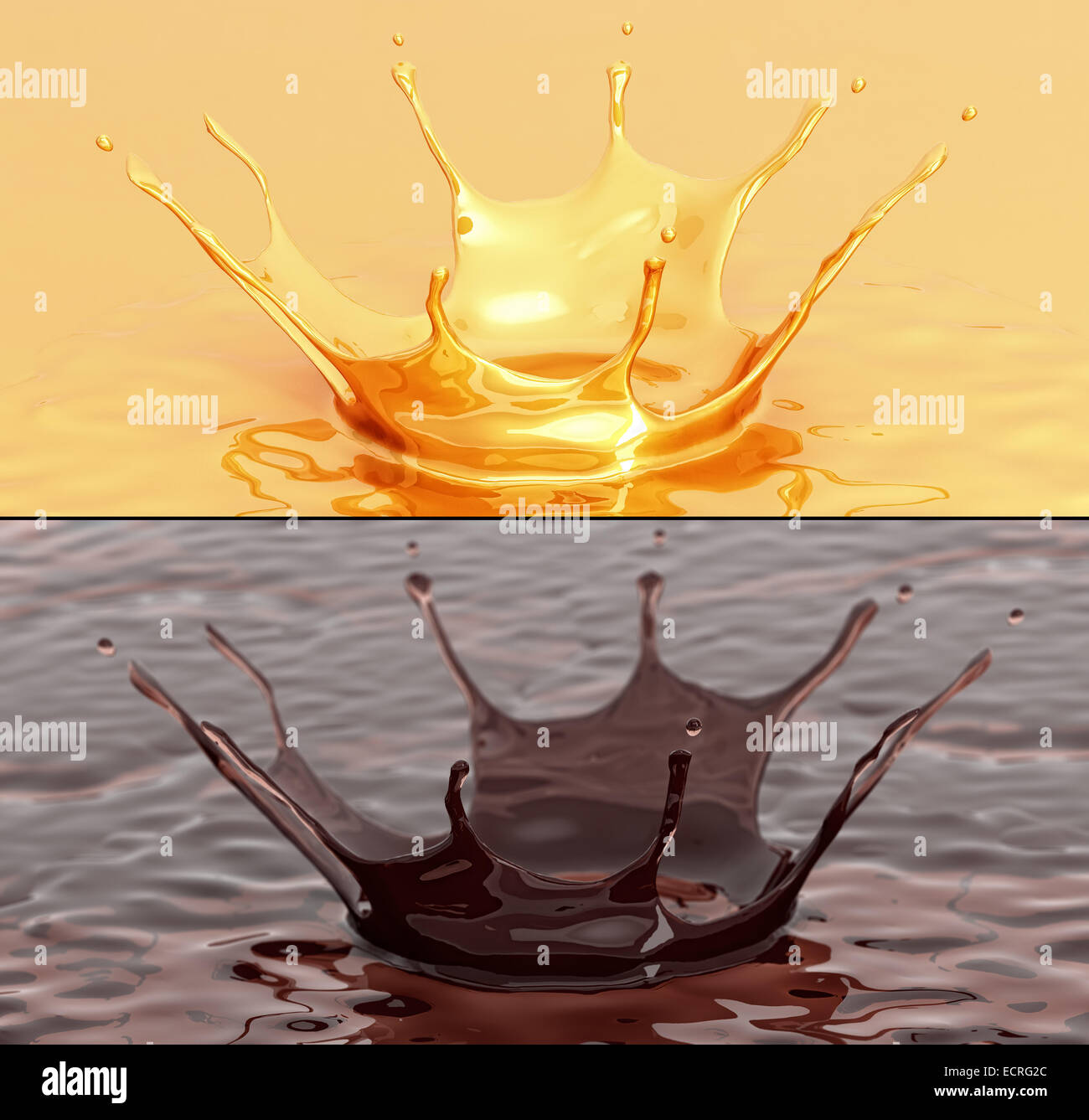 Splash eruption hi-res stock photography and images - Alamy