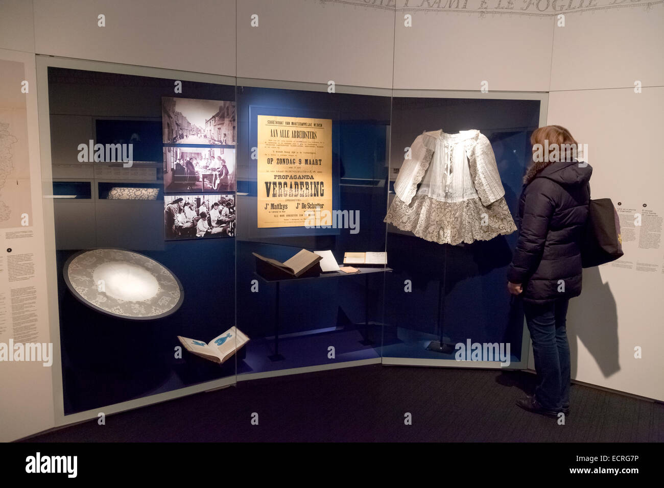 Bruges lace museum hi-res stock photography and images - Alamy