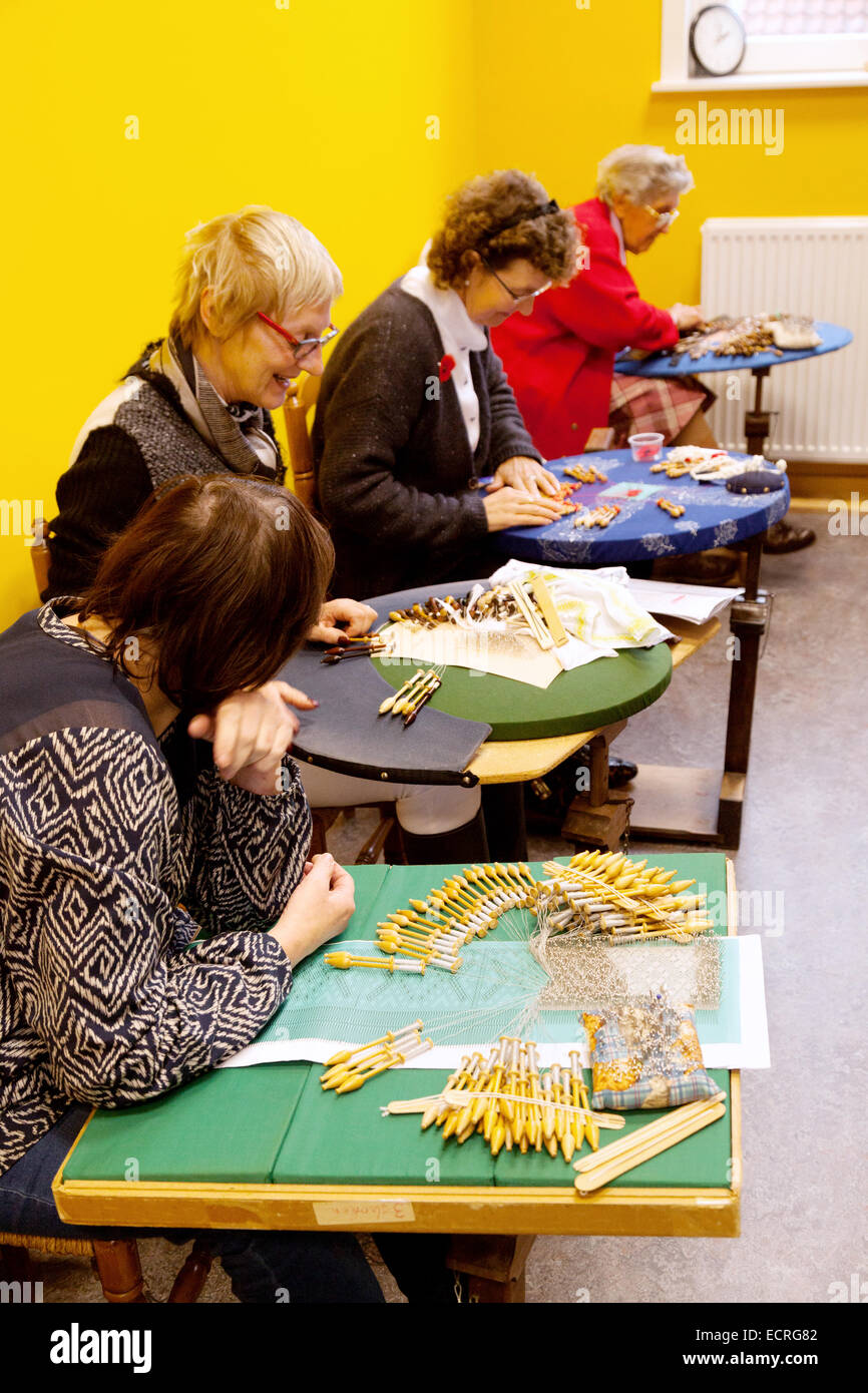 Lace making museum hi-res stock photography and images - Alamy