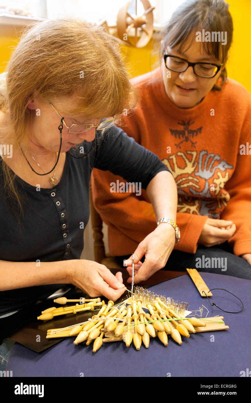 Bruges lace making hi-res stock photography and images - Alamy