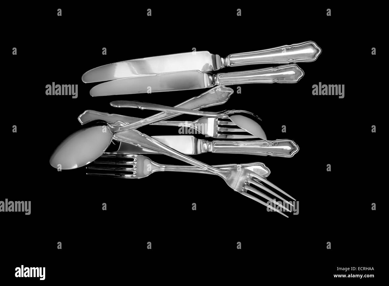 Silverware cutlery hi-res stock photography and images - Alamy