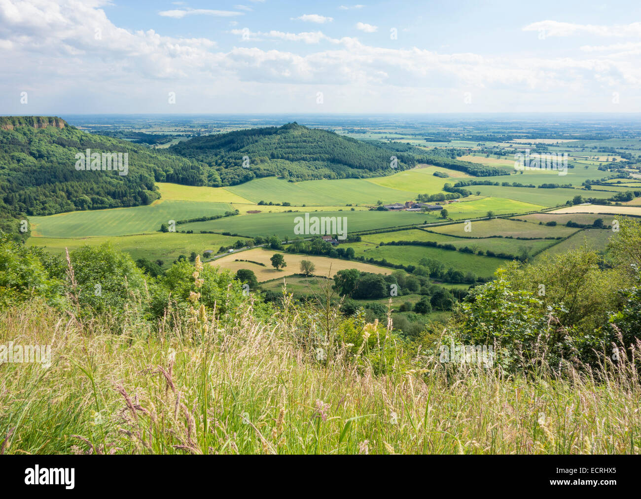 Sutton bank north york moors view hi-res stock photography and images ...