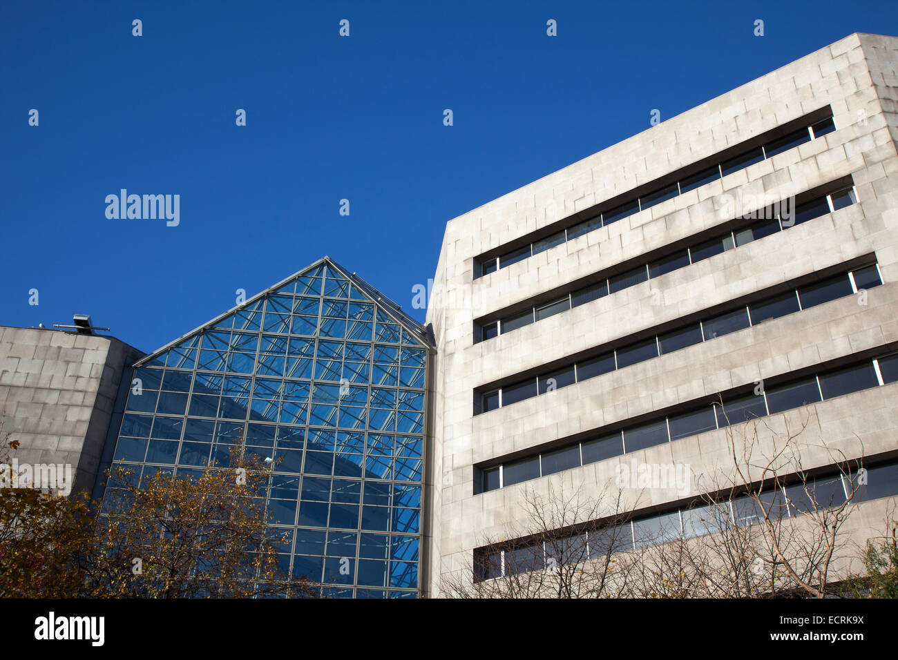 Ireland, Dublin, Modern Council Civic building on Fishamble street ...