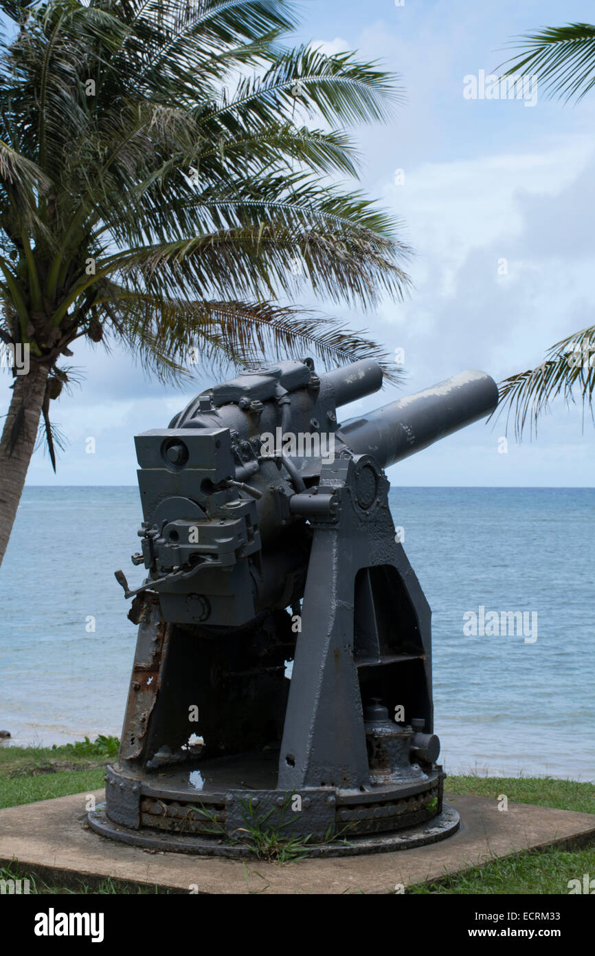 Micronesia, Mariana Islands, US Territory of Guam, Agat. War in the ...