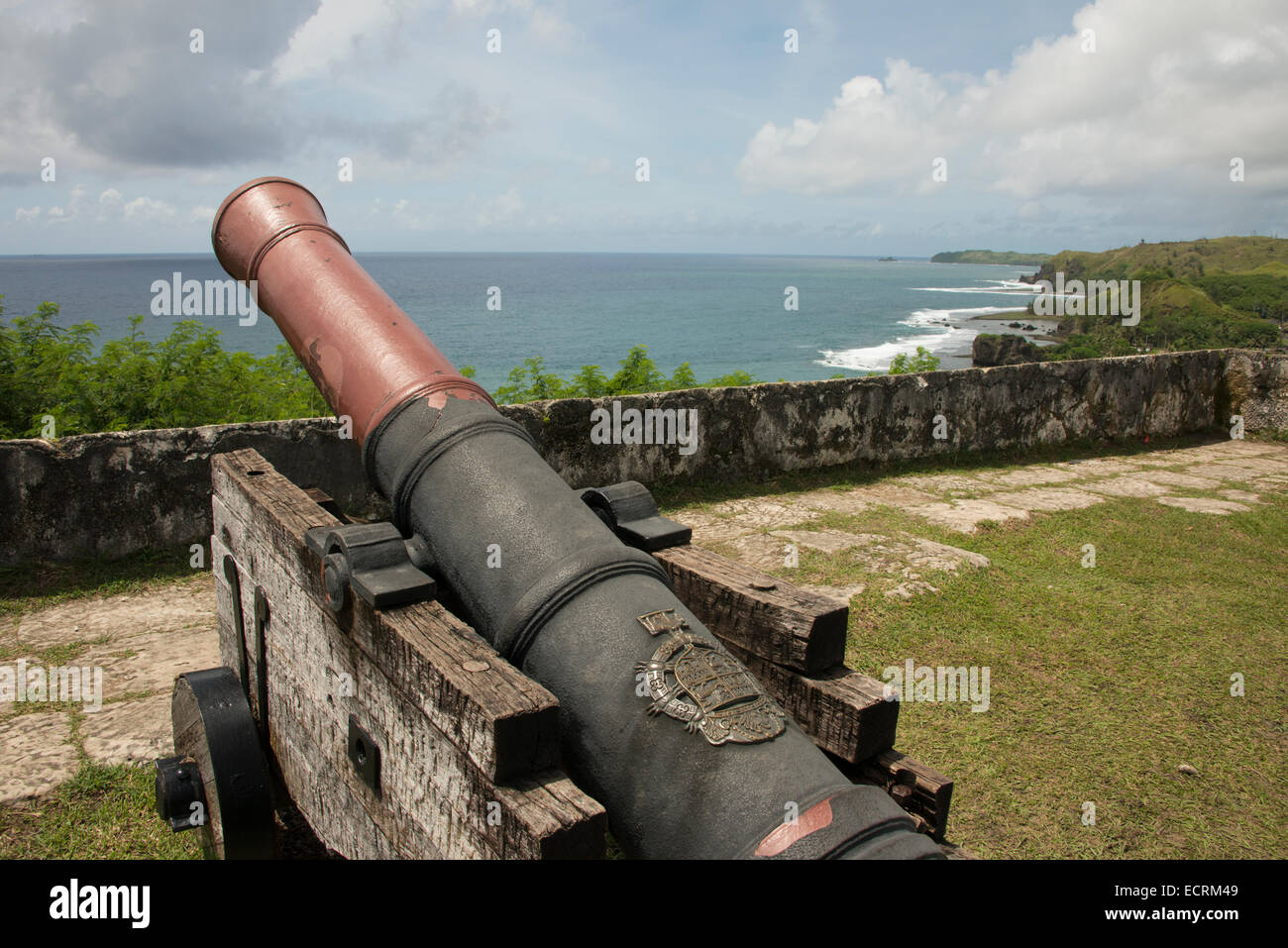 US Territory of Guam, Umatac. Historic Spanish Fort Nuestra Senora de ...
