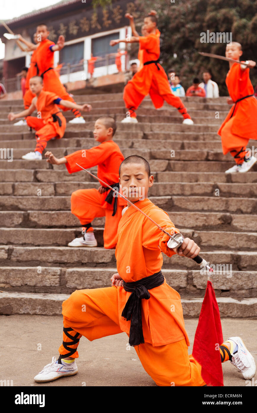 Shaolin Kung Fu Show High Resolution Stock Photography and Images - Alamy