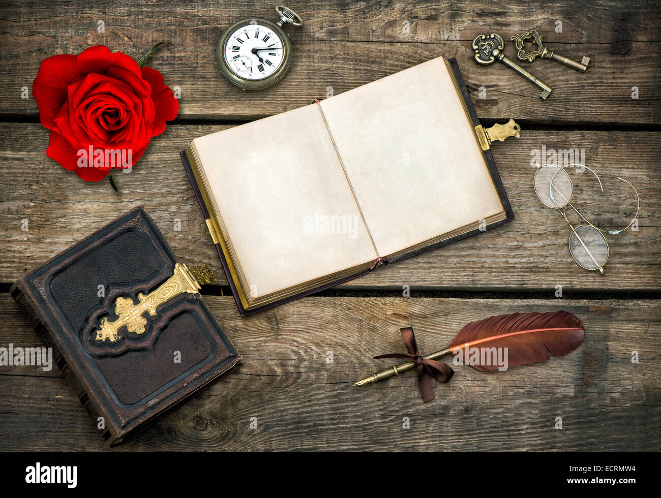 Rose book cover hi-res stock photography and images - Alamy
