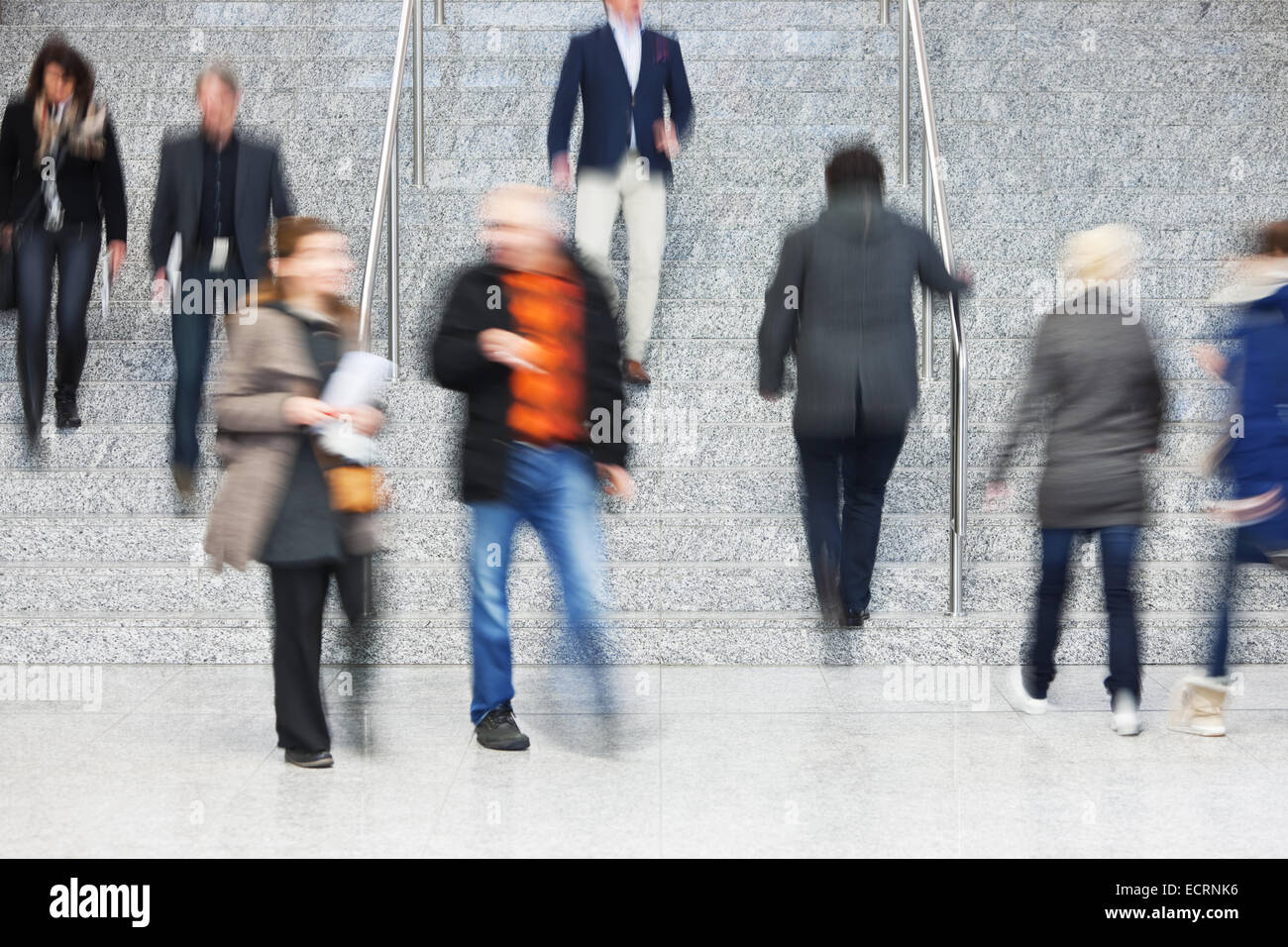 people walking up stairs Stock Photo - Alamy