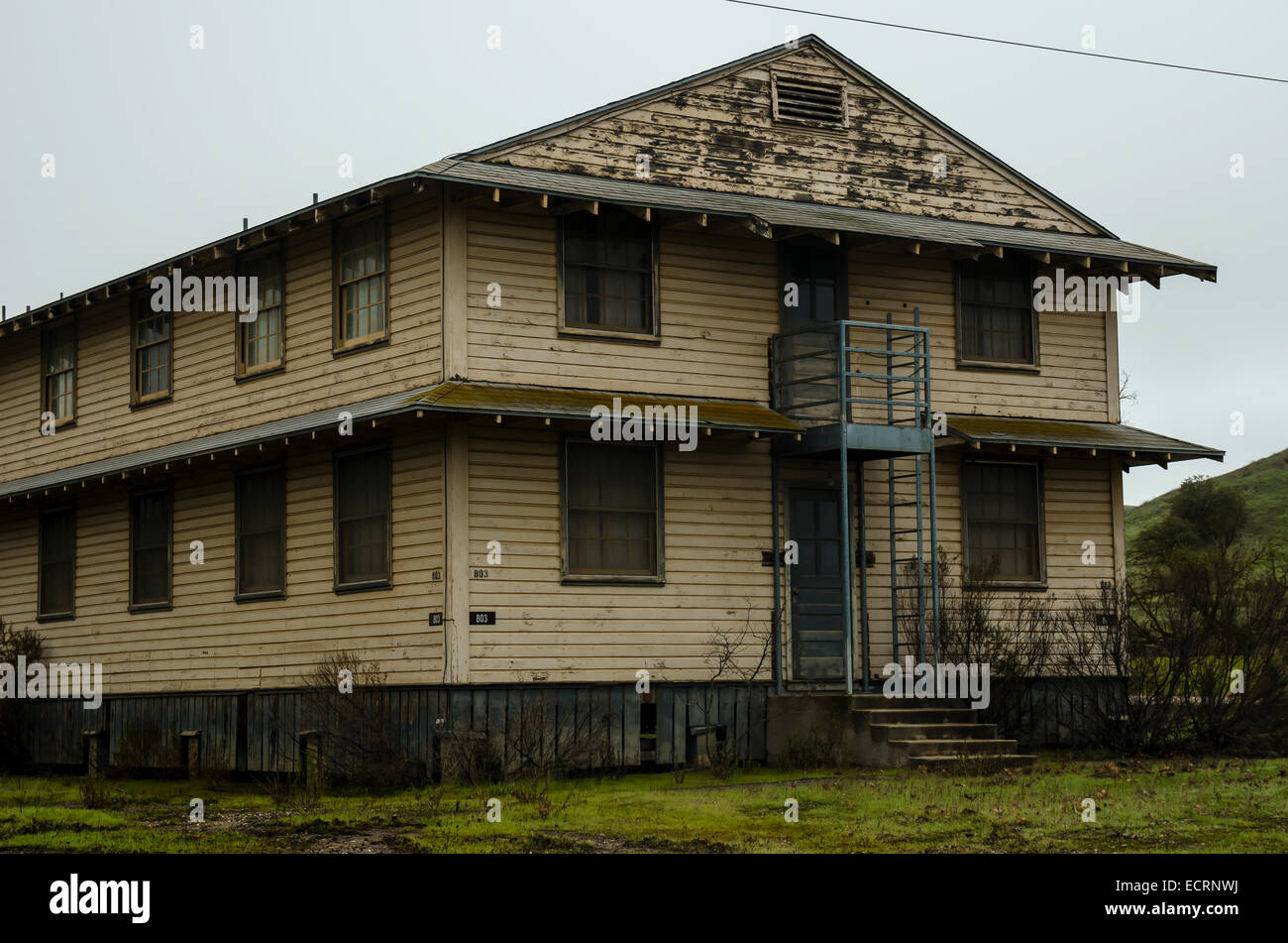 Old Barracks, Camp Roberts California Stock Photo - Alamy