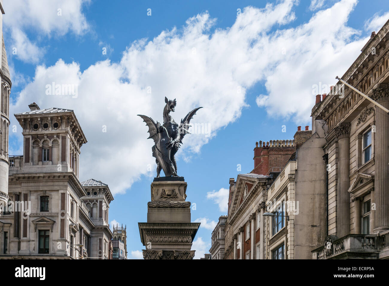 Entering the City of London Stock Photo - Alamy